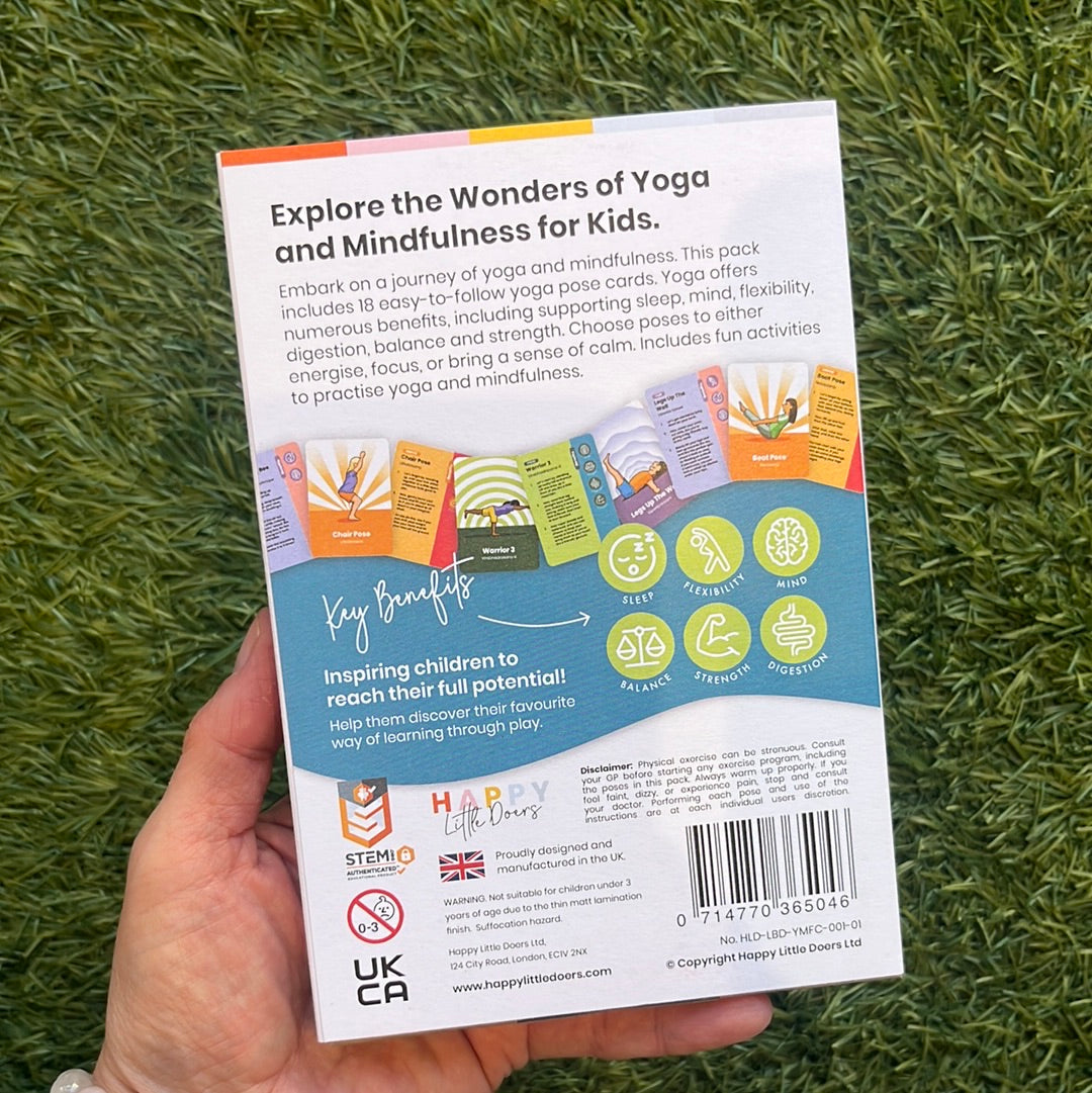 Yoga and Mindfulness Activity Cards- Happy Little Doers – ChocoLit