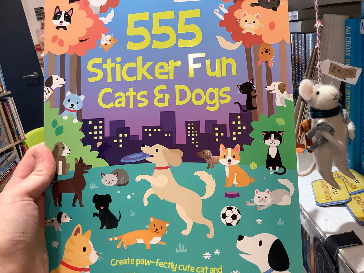 555 Sticker Fun Cats Dogs – ChocoLit