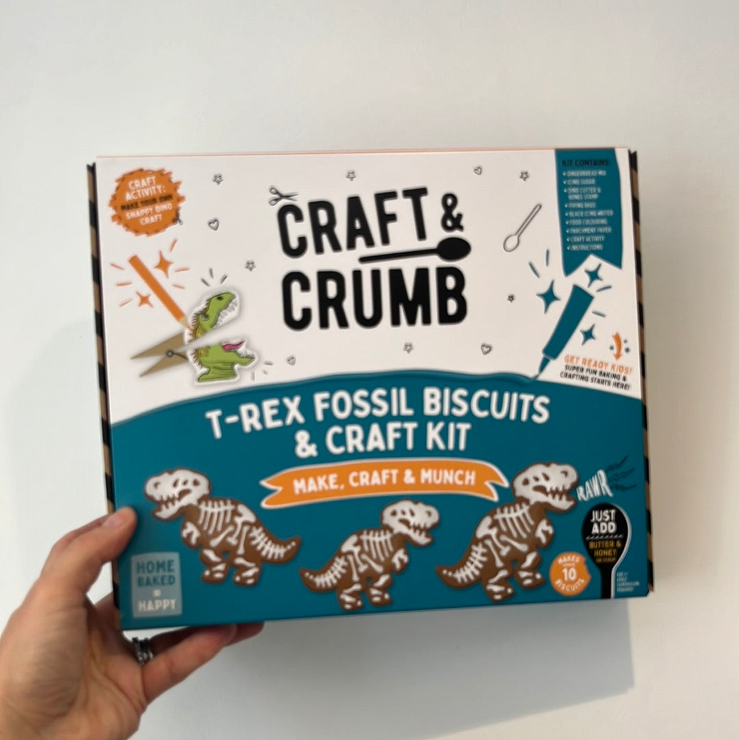 Craft & Crumb T REX Biscuits Kit – ChocoLit