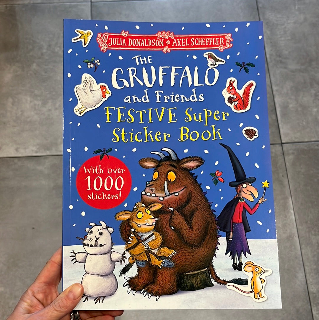 The Gruffalo and Friends Festive Super Sticker Book – ChocoLit